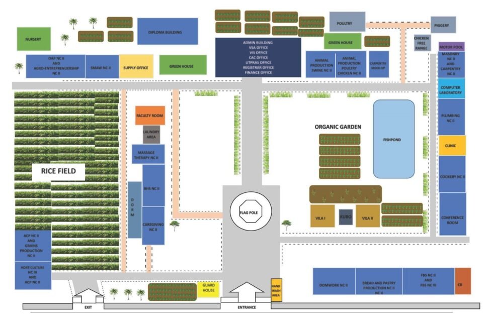 Campus Map | TESDA ANAS | Official Website of Arteche National ...